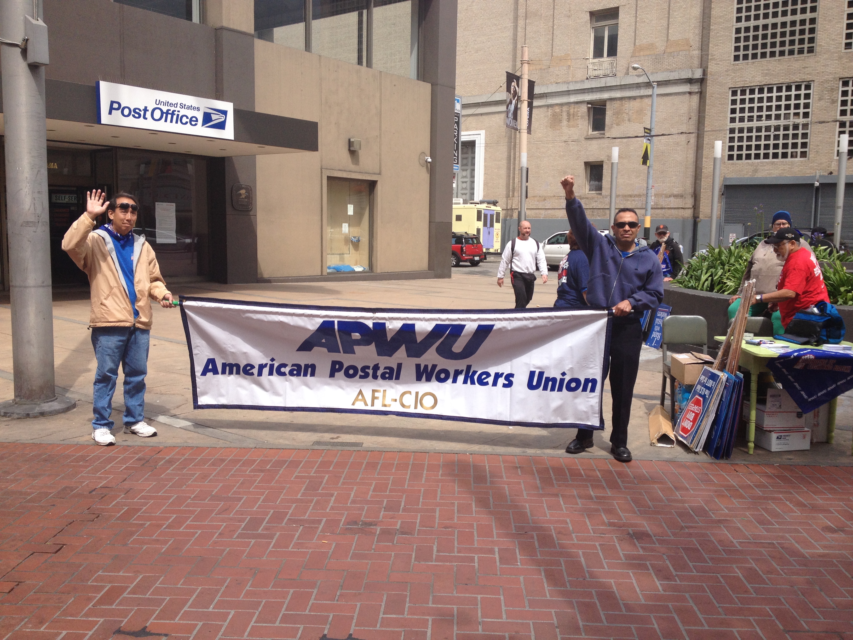 APWU Members Brought the Heat on National Day of Action | American ...
