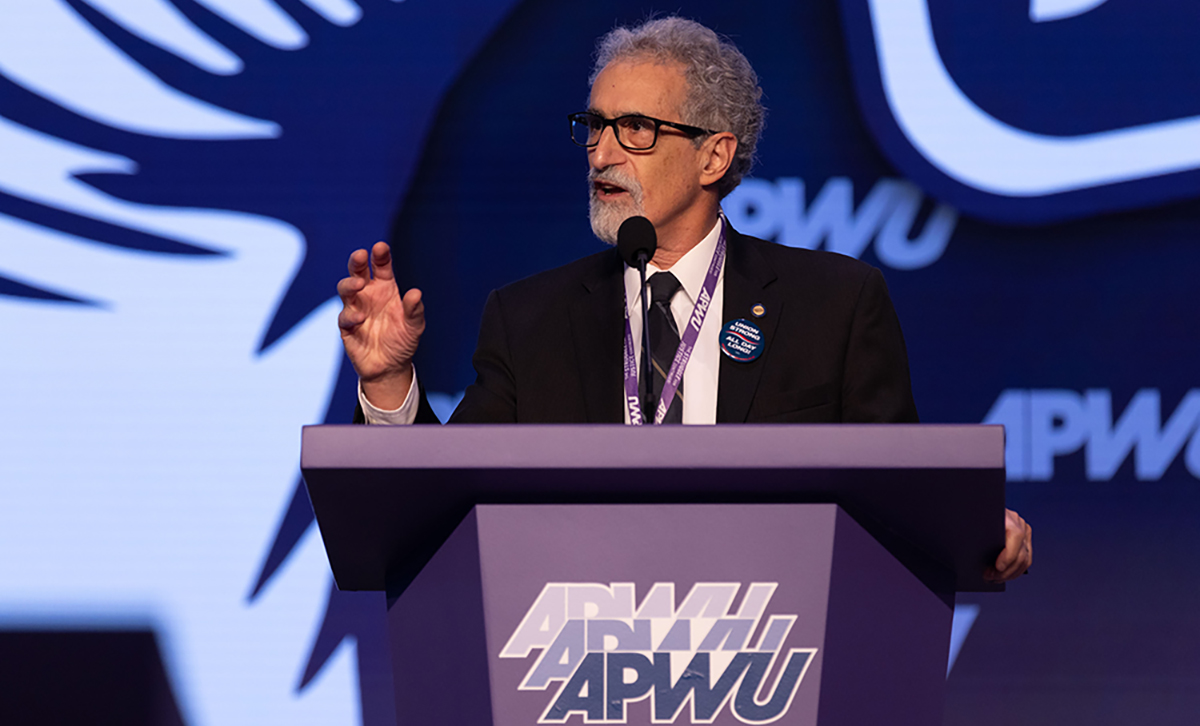 APWU National Convention: Dimondstein Delivers State of the Union ...