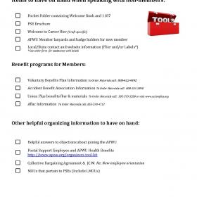 Organizers' Tool Kit | American Postal Workers Union
